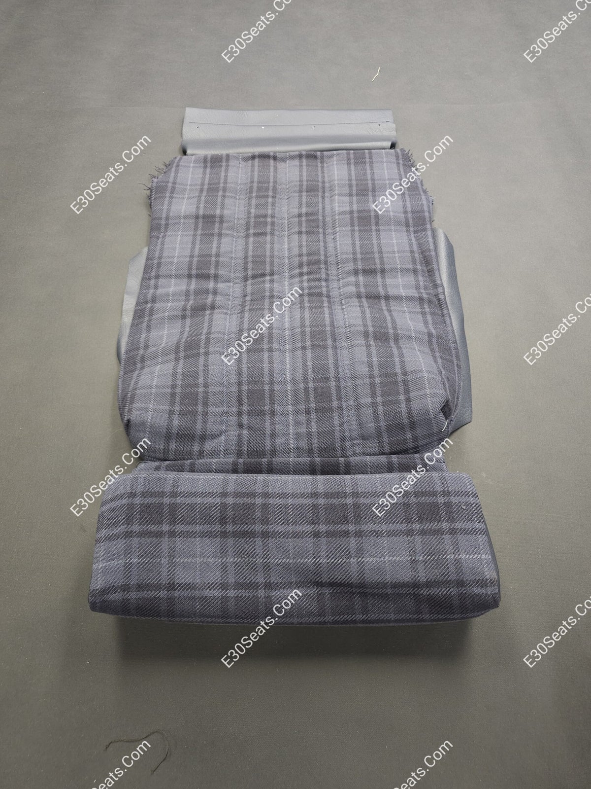 BMW E30 Uberkaro Sportseat 0381 Indigo Blue Sit part | E30Seats.com