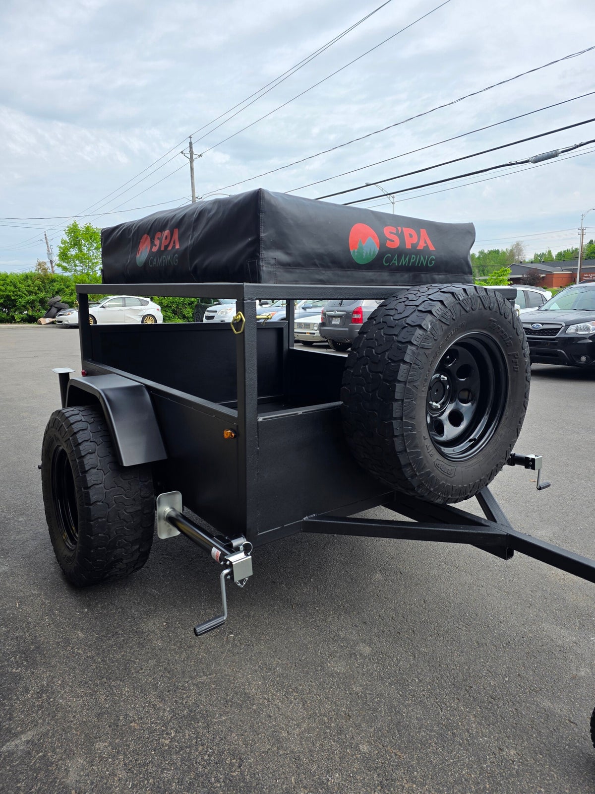 Remorque pour tente de toit / Remorque | Mud Overland Trailer Québec