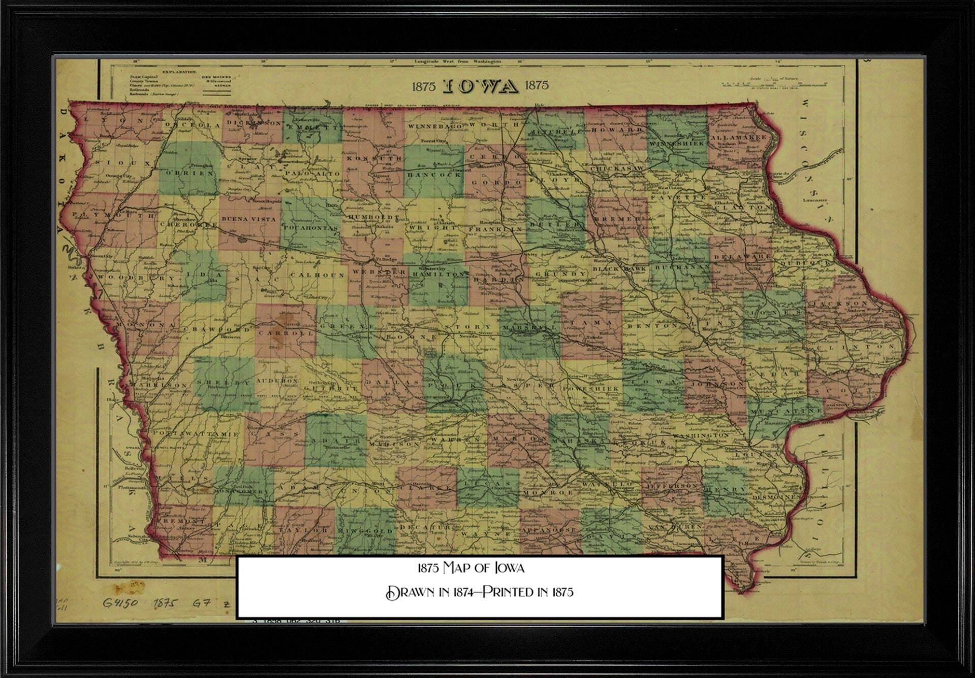 IOWA MAPS / MAPS | IOWA HERITAGE RAILROAD DEPOT COLLECTION