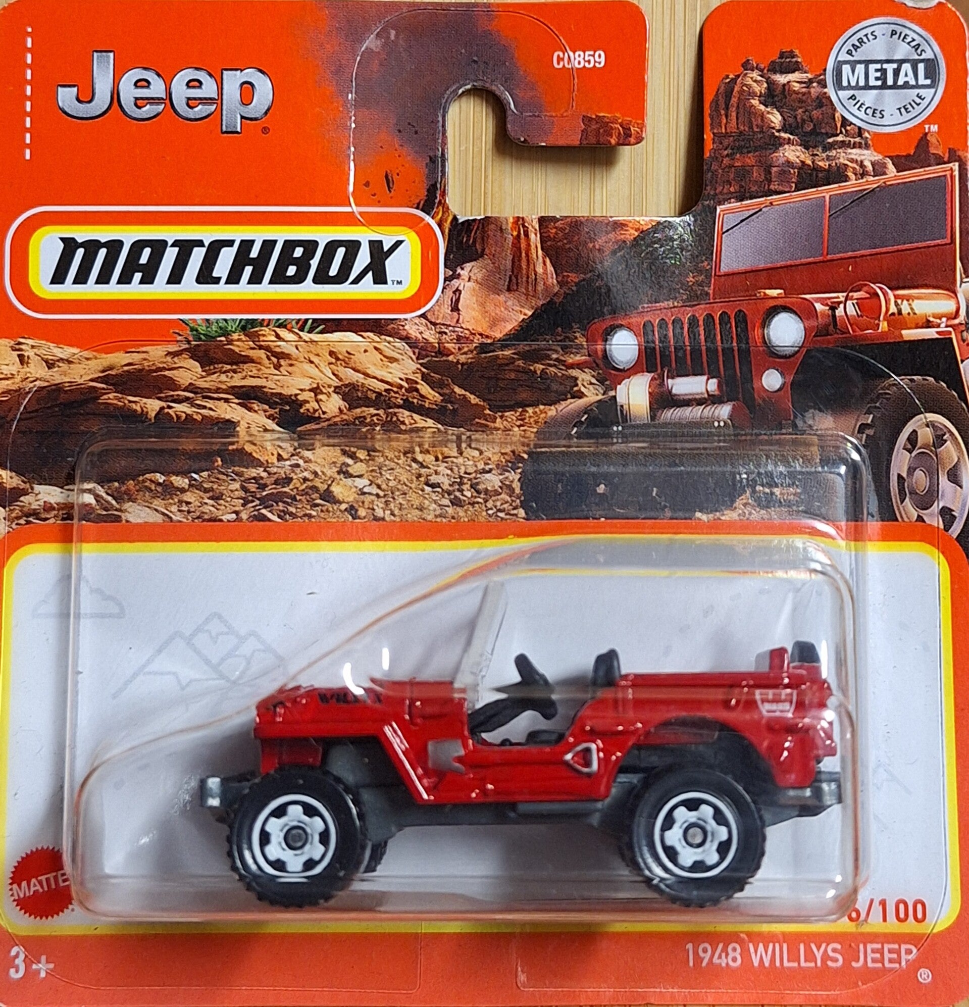 Matchbox 2020 1984 Willys Jeep | Car out the box