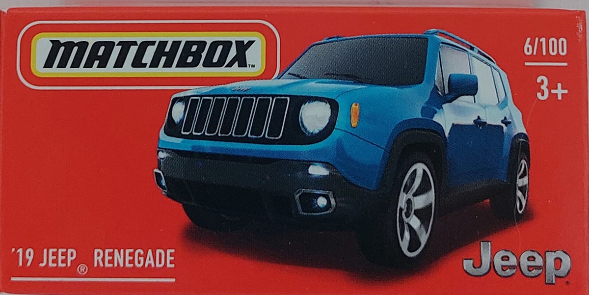 Matchbox Power Grabs '19 Jeep Renegade | Car out the box
