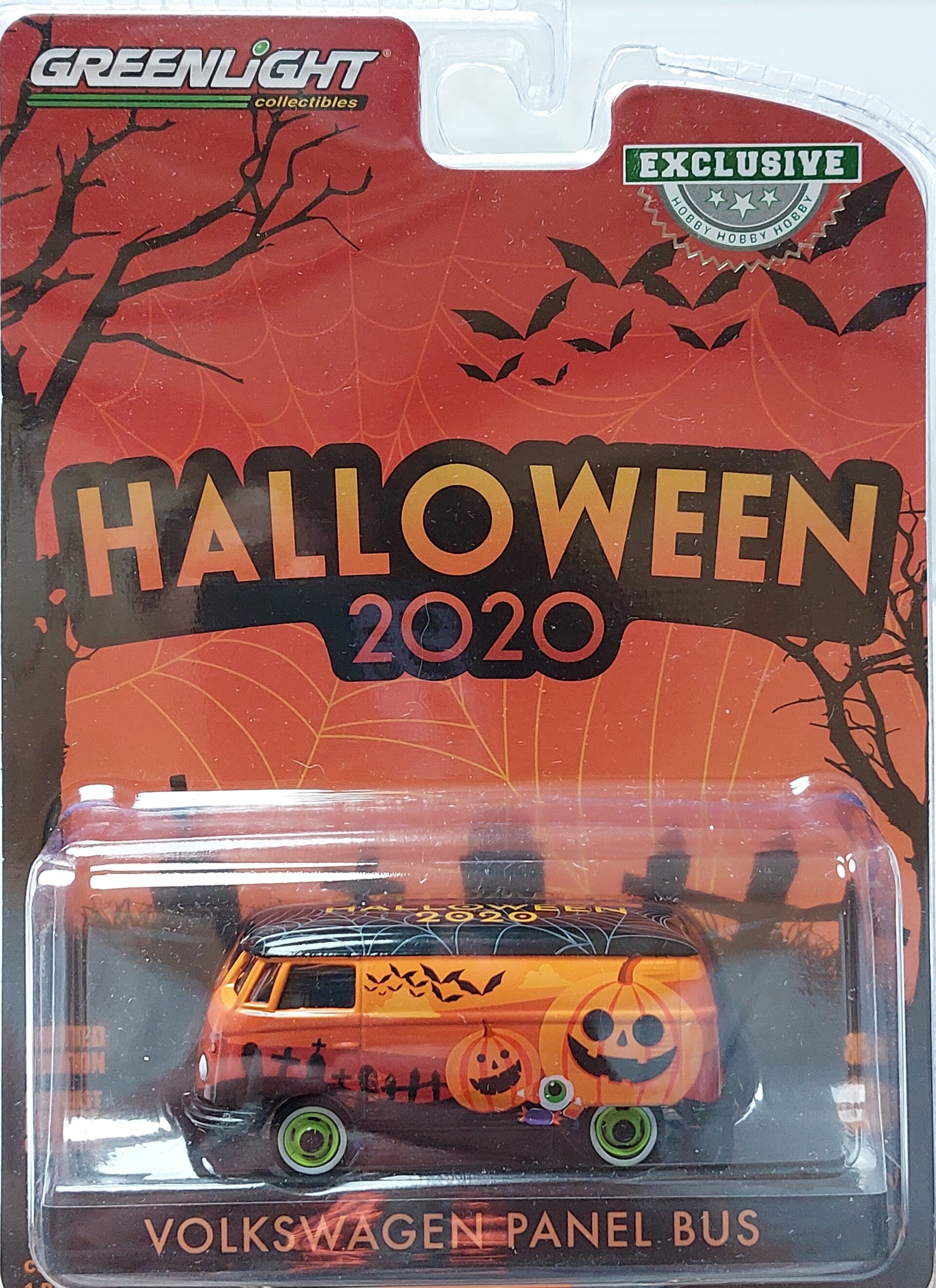 Greenlight Volkswagen Panel Van Halloween | Car out the box