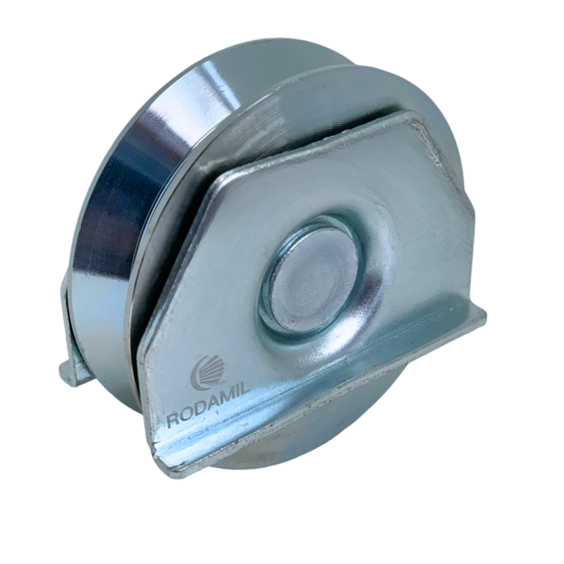 ACERO AL PISO RANURADAS EN "V" | Ruedas y Rodajas Industriales Rodamil