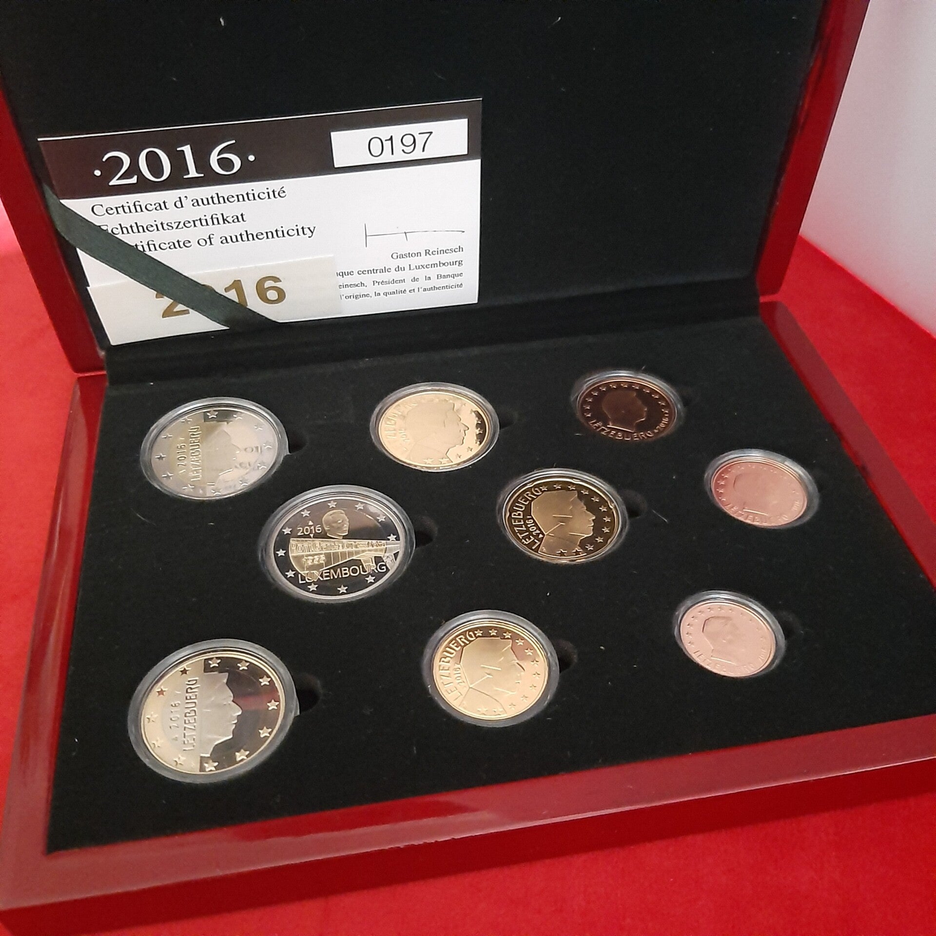 PROOF set Luxemburg 2016 | Bildtmunt