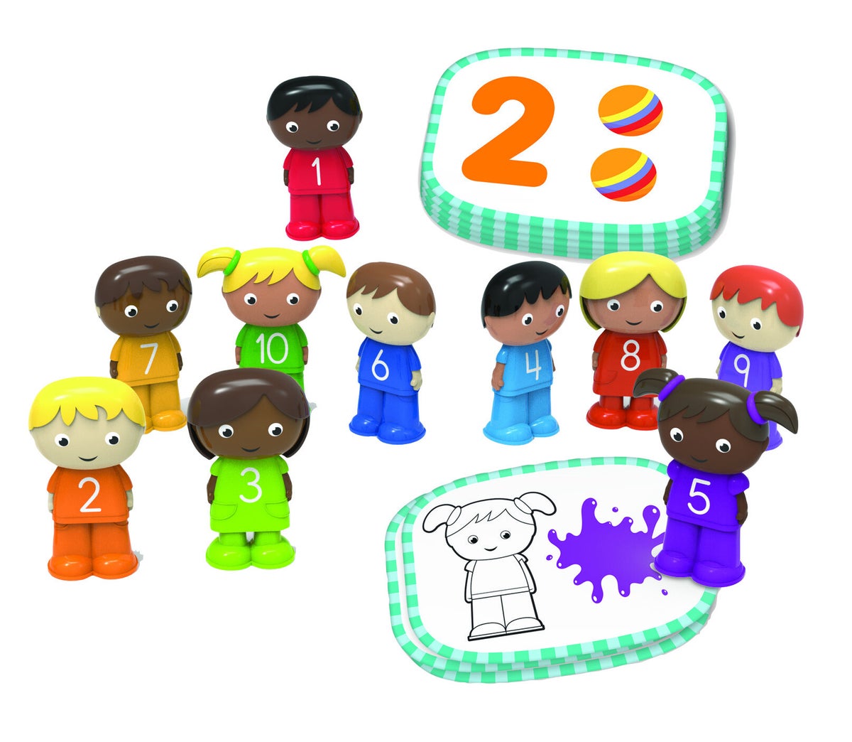 COUNTING KIDS Learning Resources ©️ | kleutermaterialen.nl