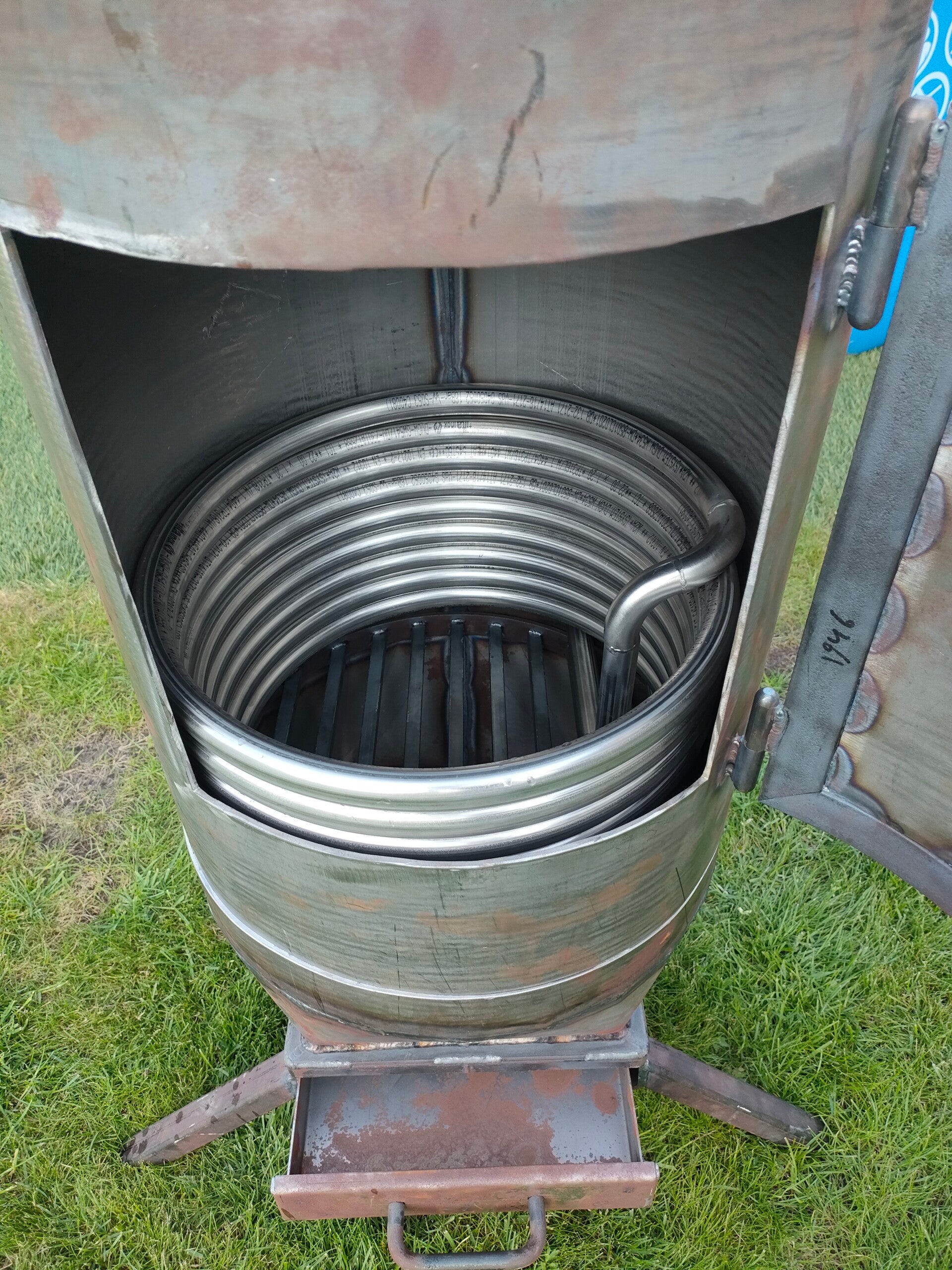 Houtgestookte zwembadverwarming | Brofuro