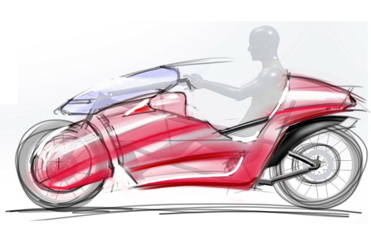 New vision on old dreams / Recumbent Motorcycle / Design Studio ...