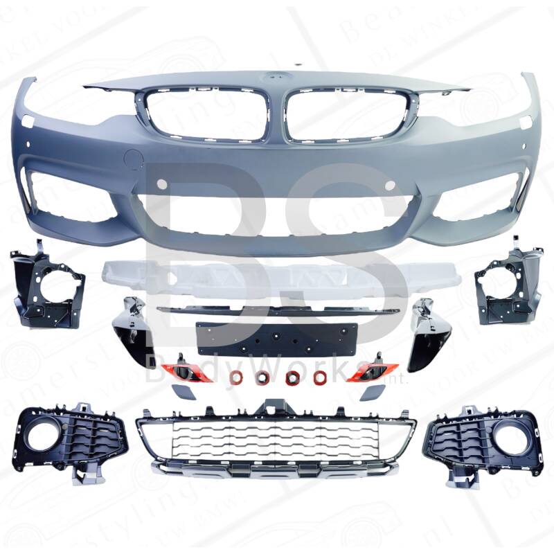 Voorbumper Bmw 4 Serie F32 F33 And F36 M Pakket Look Met Pdc