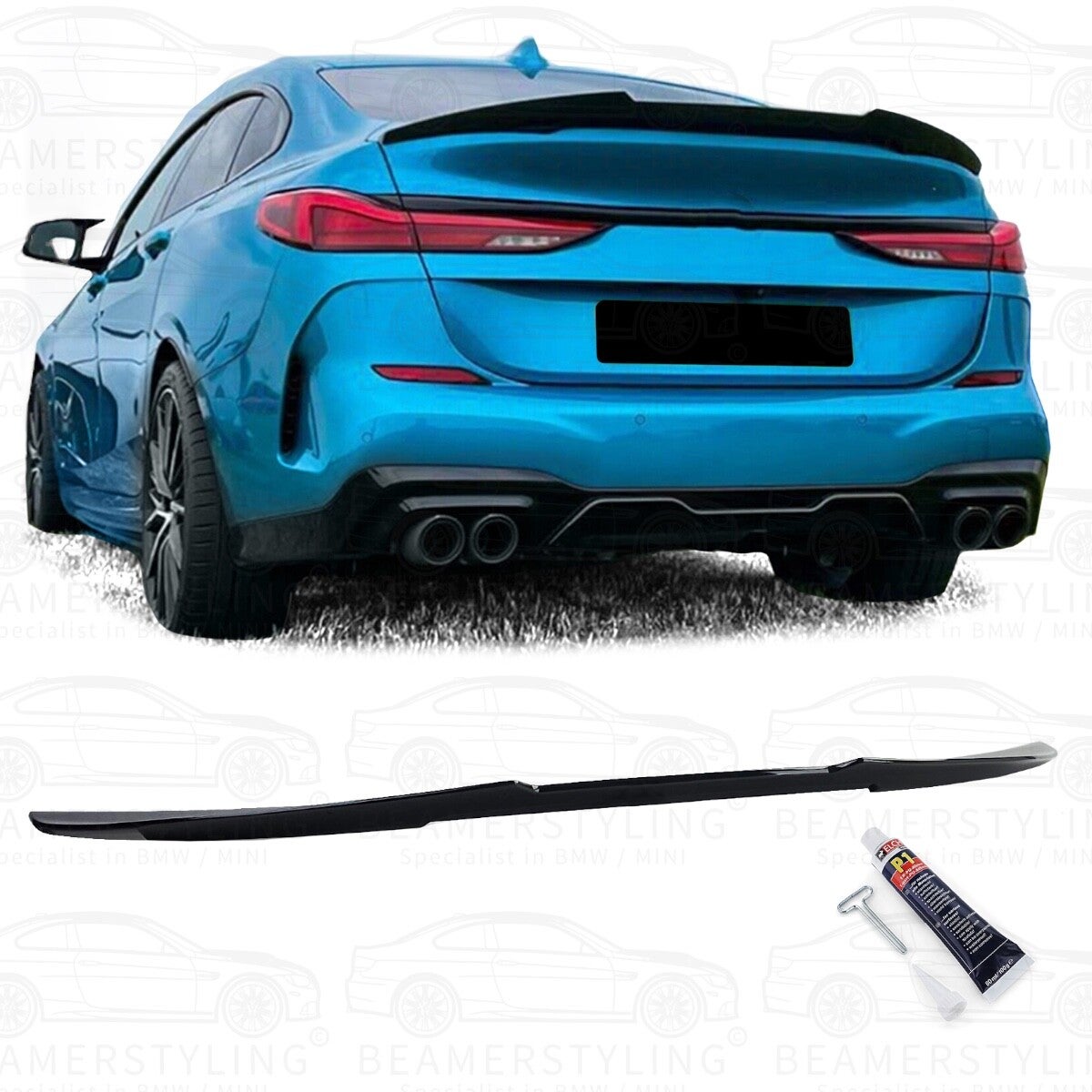 PSM Style Spoiler - BMW F44 Gran Coupé - Hoogglans zwart | 20-