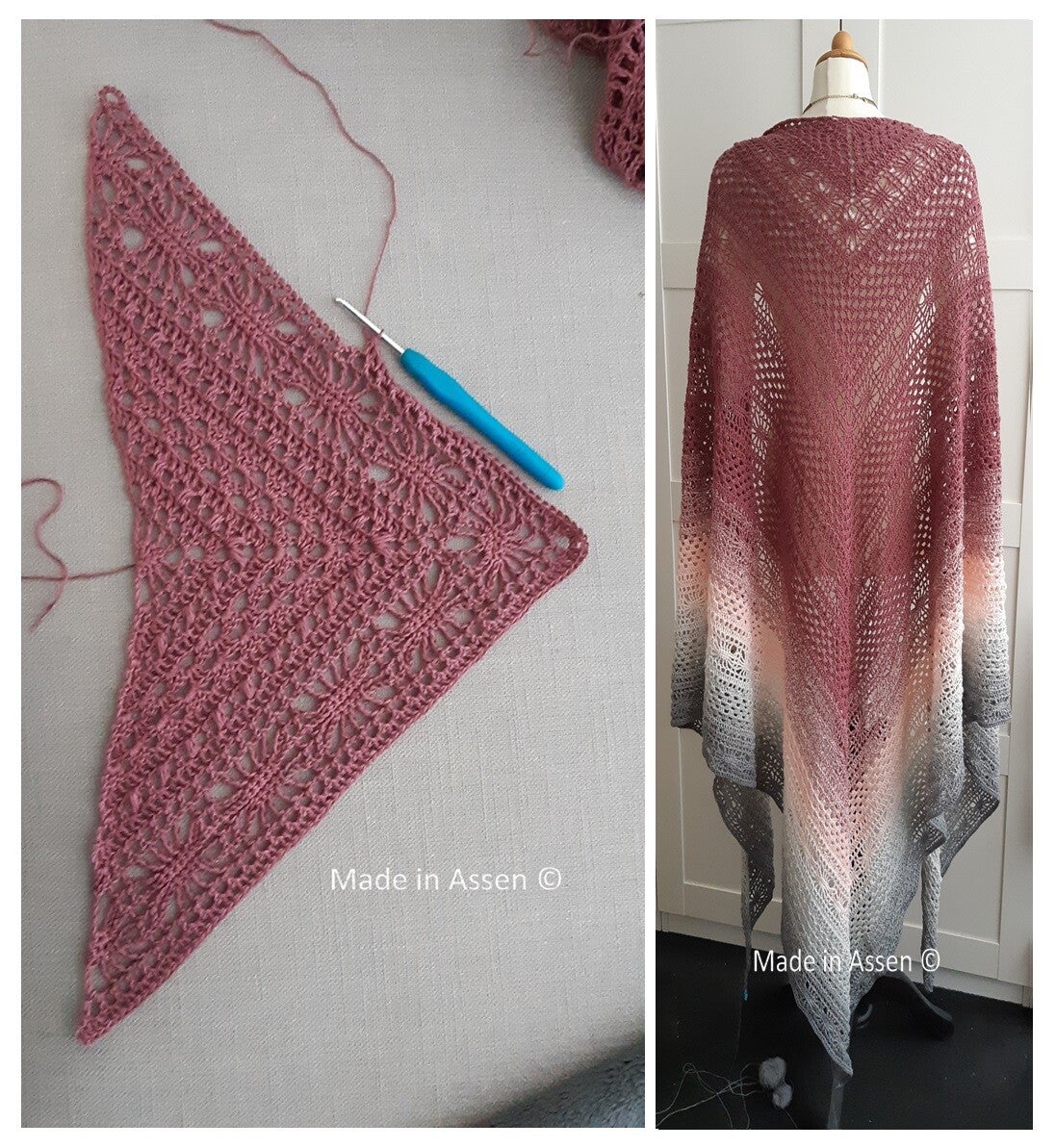 Granny Loves Spiders Shawl / Shawls - Omslagdoeken / Crochet - Haken ...
