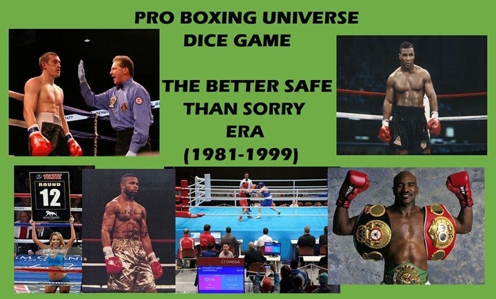 Boxing ERA VII: The Better Safe Than Sorry Era 1981-1999 | pbudicegame