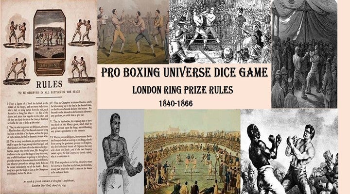 Boxing ERA I: The London Ring Prize Rules Era 1840-1866 | pbudicegame