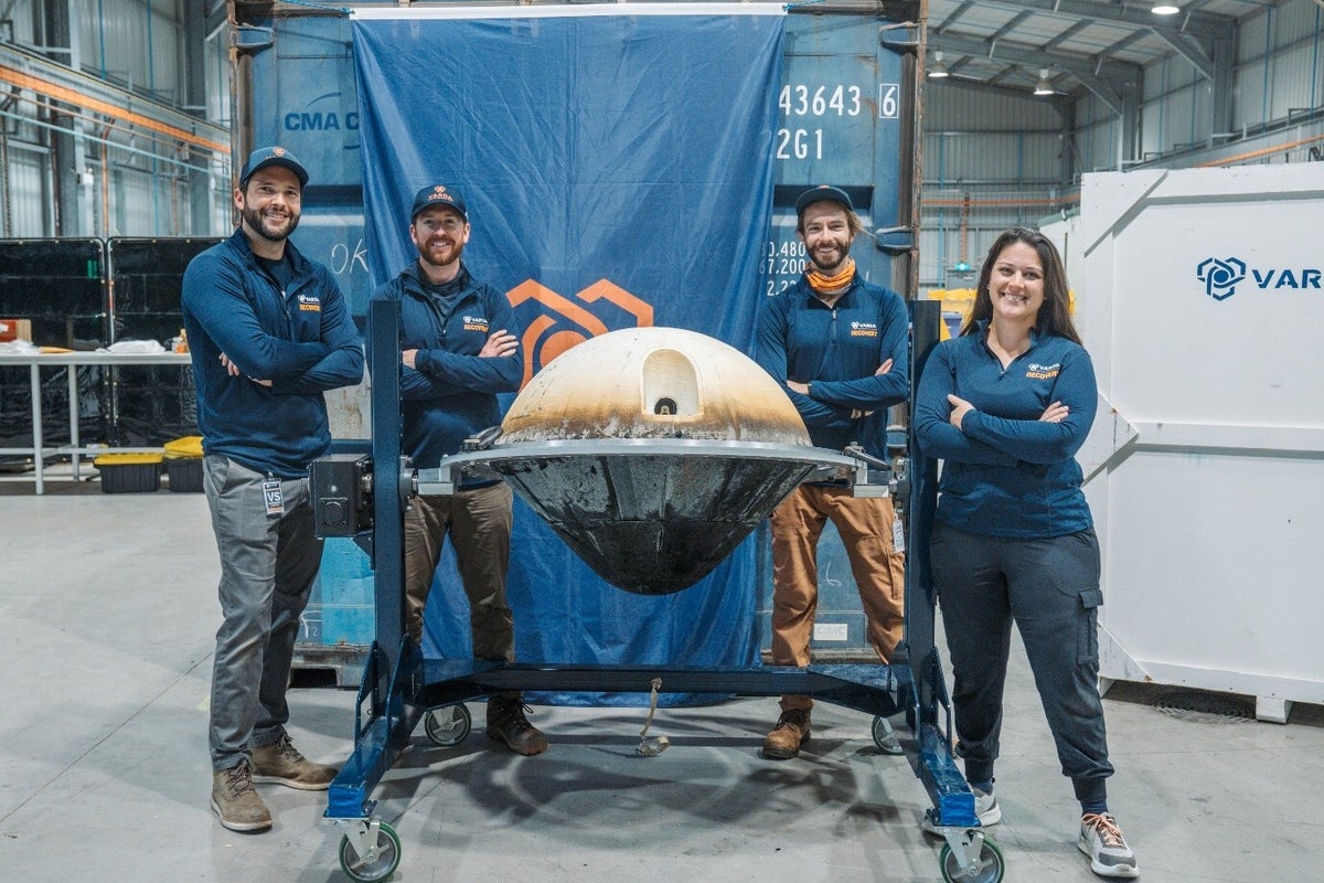 Varda Space Industries Successfully Lands Reentry Capsule in Australia ...