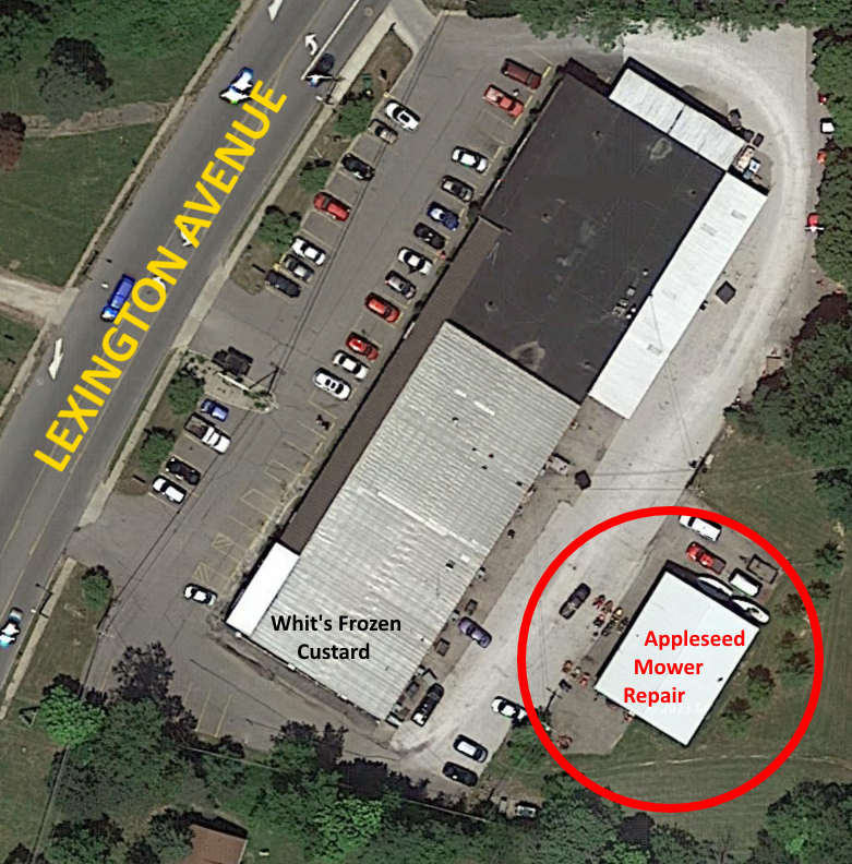 APPLESEED MOWER REPAIR - Location