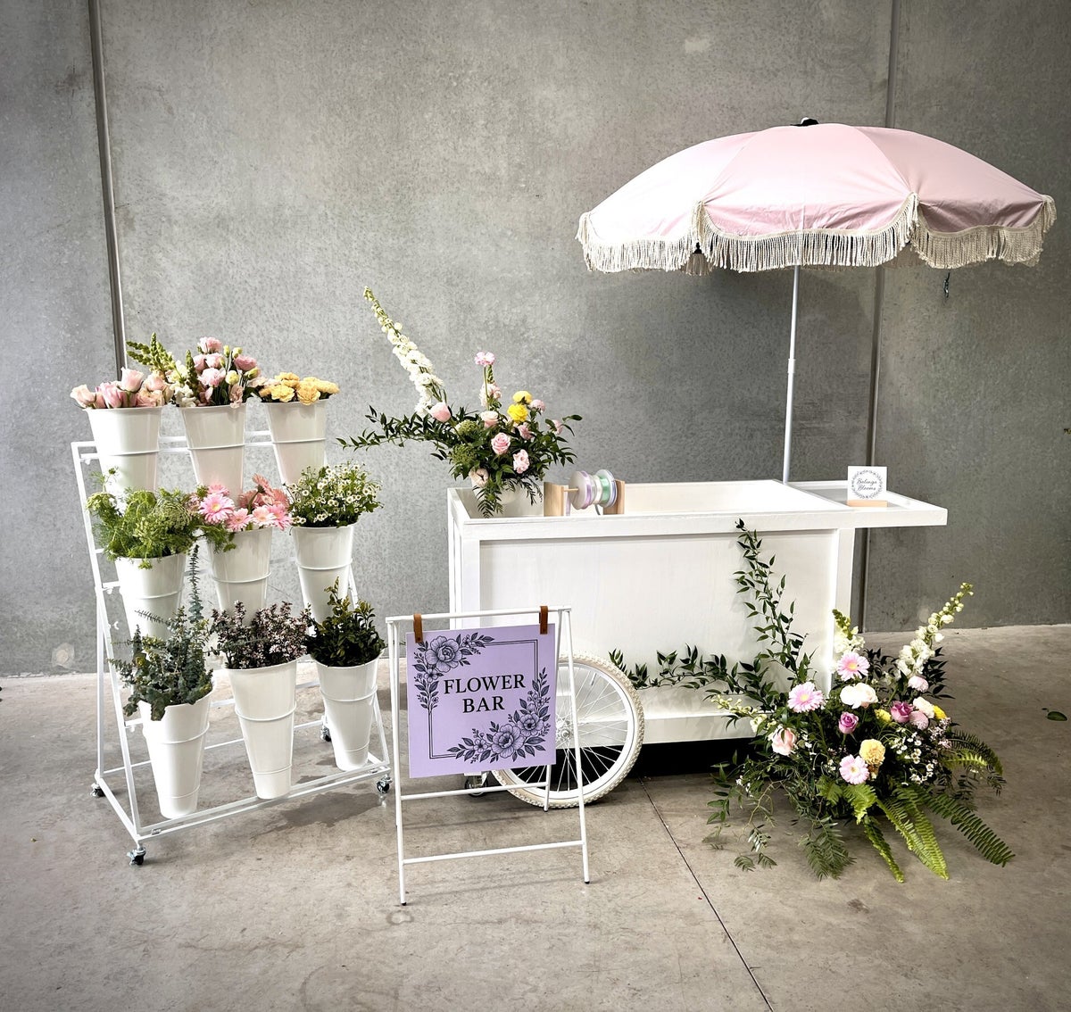 Flower Bar Hire Melbourne