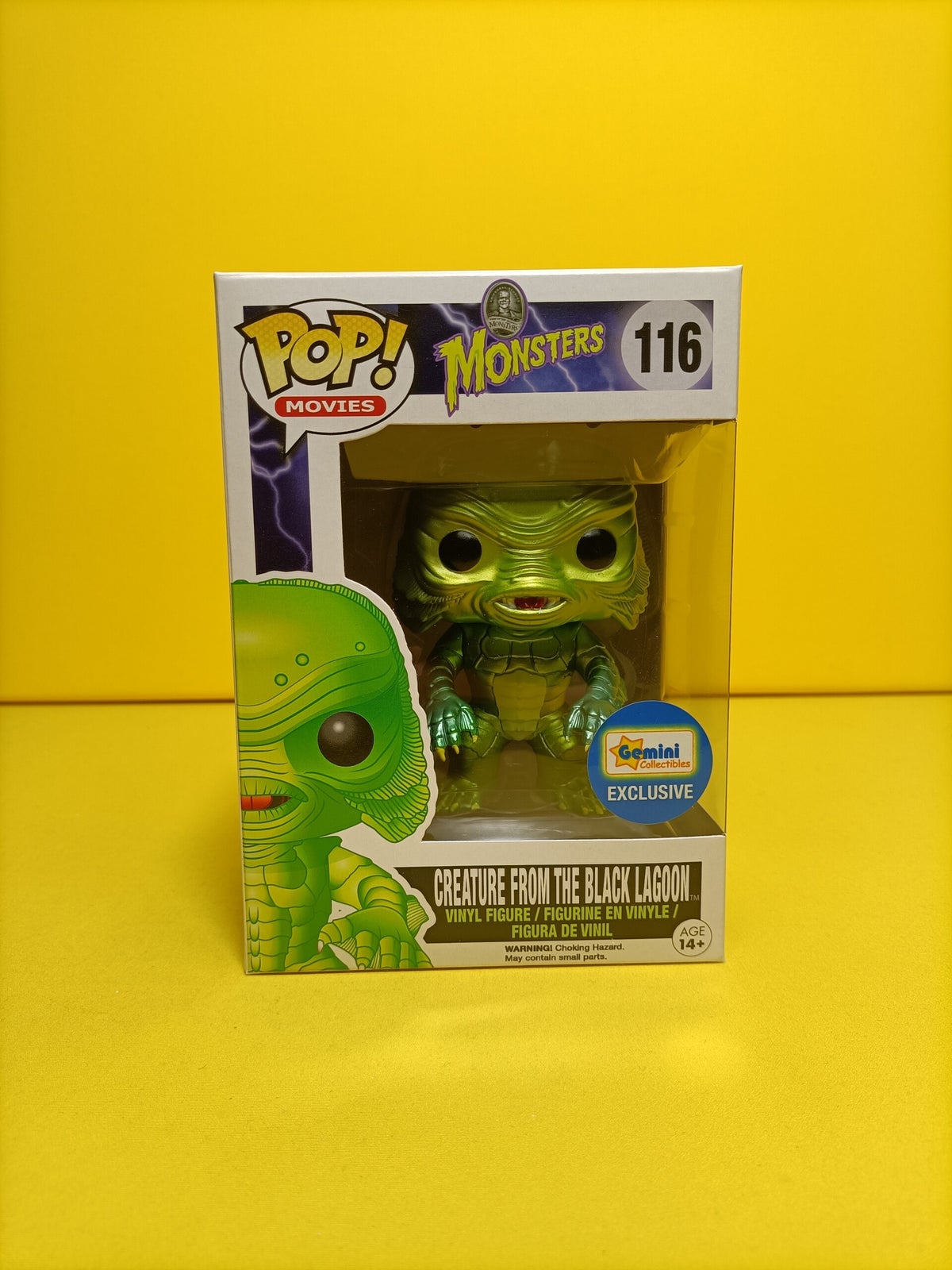 Movies Funko Pop 116 Creature from the Black Lagoon (Metallic) (Gemini ...