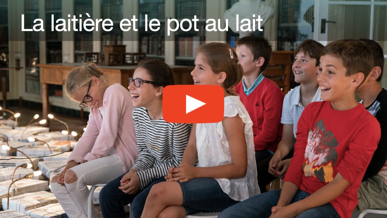Fable de La Fontaine: La Laitière et le Pot au lait