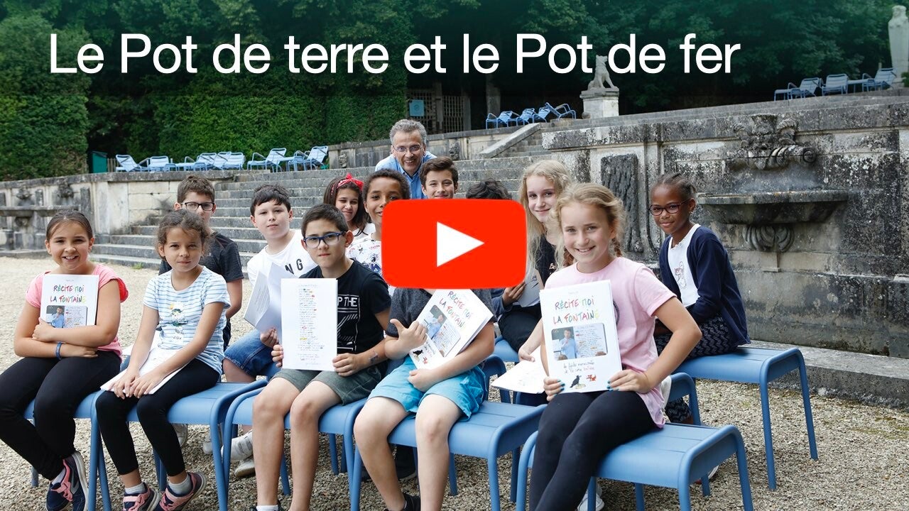 Fable de La Fontaine: Le Pot de terre et le Pot de fer