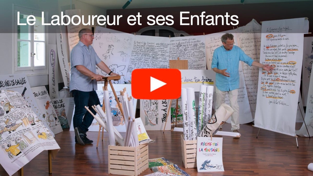 Le Laboureur et ses Enfants, avec Pierre-Yves Maillard