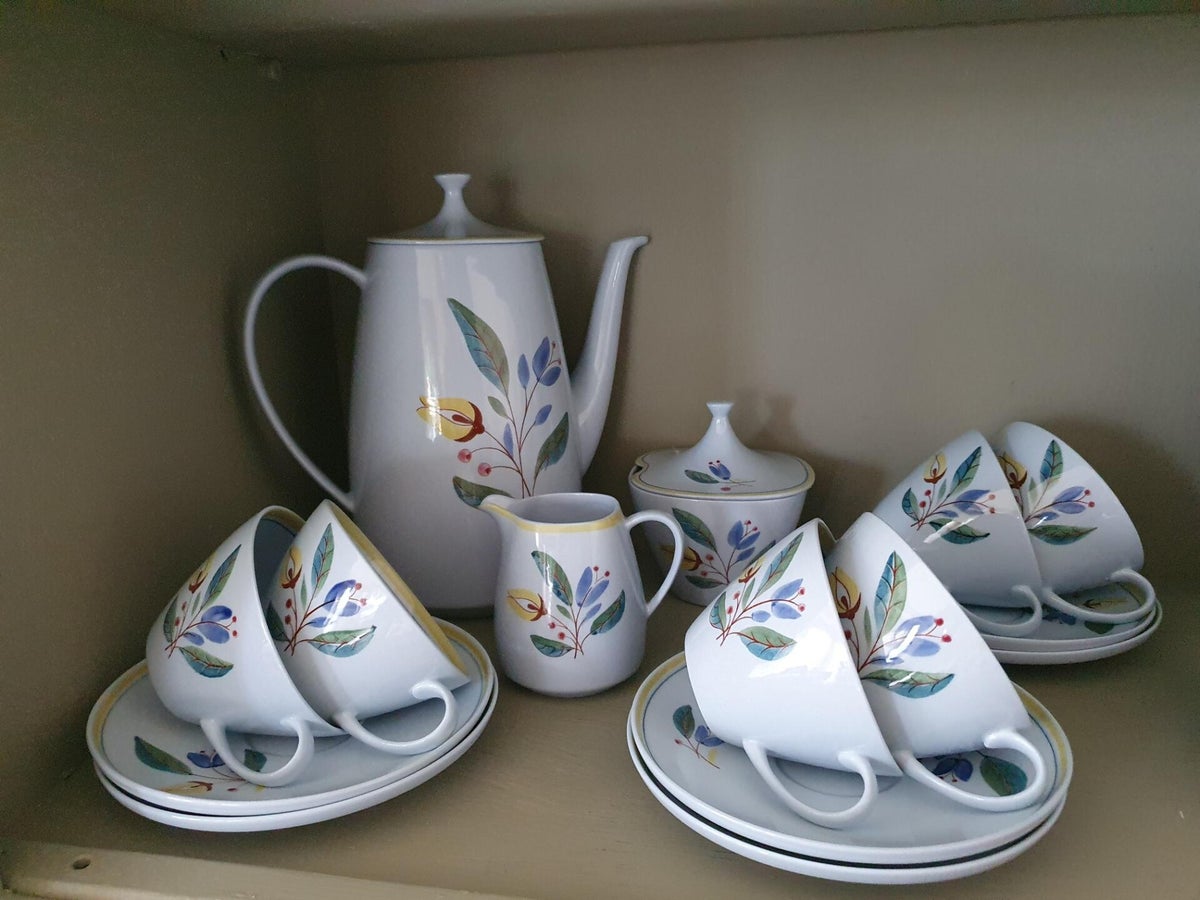 Petrus Regout diverse decors / Flonkering servies