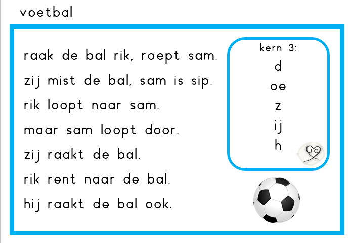 Kern 3 / Veilig Leren Lezen / Groep 3 | juf-cindy.nl
