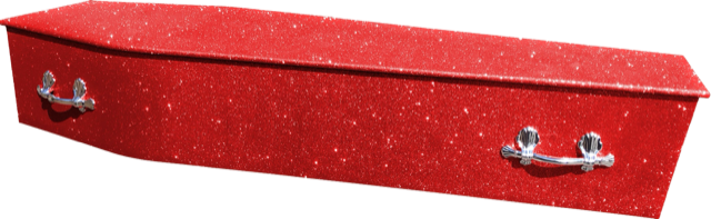 Glitter Coffins / Our Coffin Range | Groves Funeral Directors Brochure