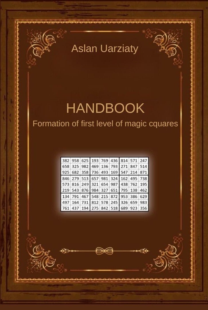 Handbook. Formation of magic squares | www.ot369.de