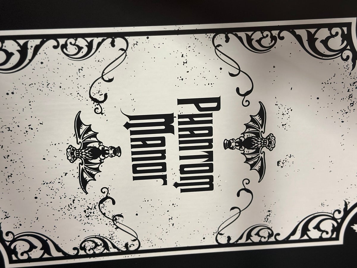 Phantom Manor - Sign plakkat logo | Sjoek