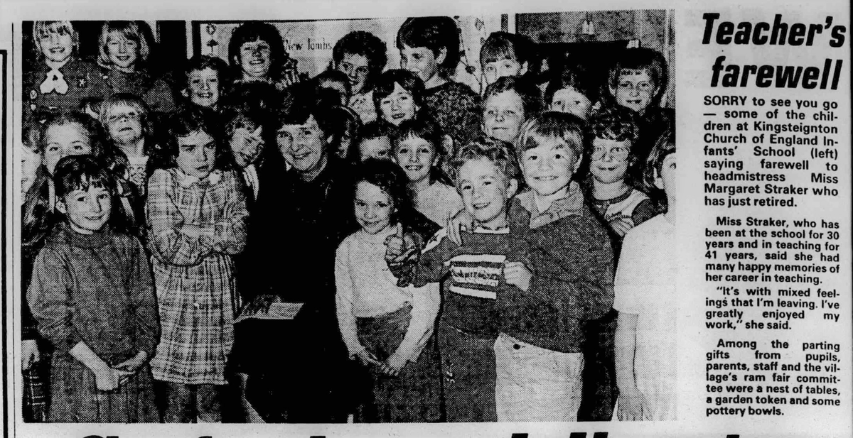 INFANTS' SCHOOL MEMORIES / Kingsteignton Memories | Kingsteignton ...