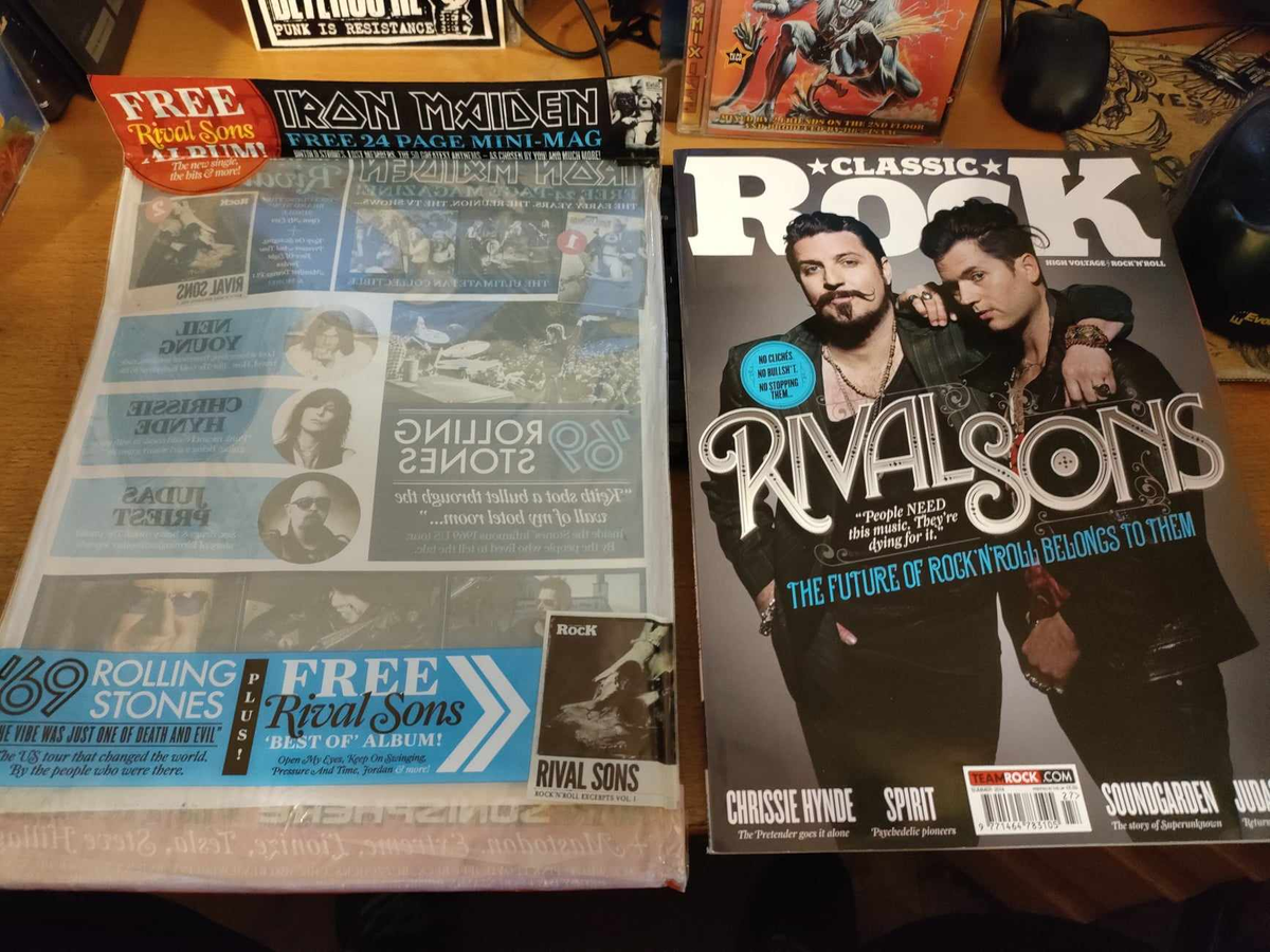 Iron Maiden Classic Rock + extra Mag "From The East End To The World ...
