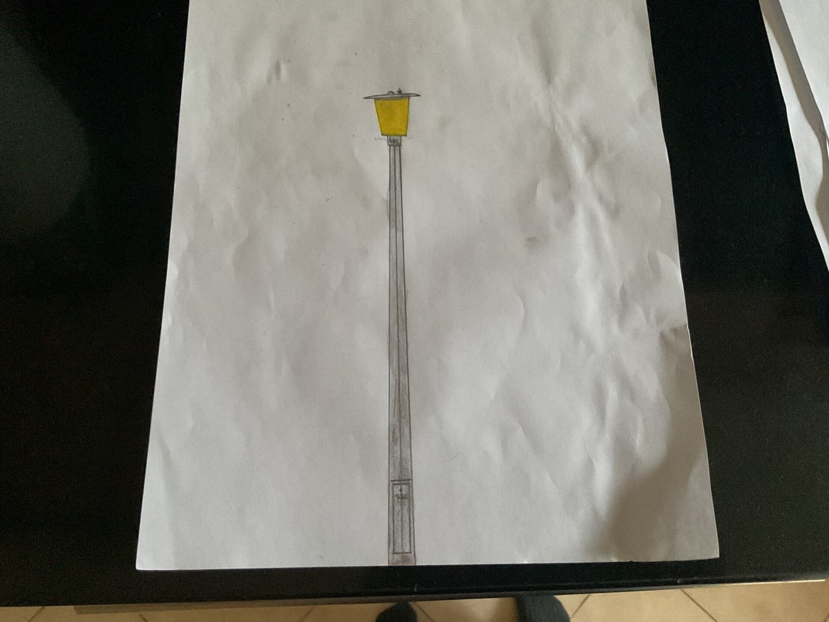 Street light drawings | Streetlightsandlamps