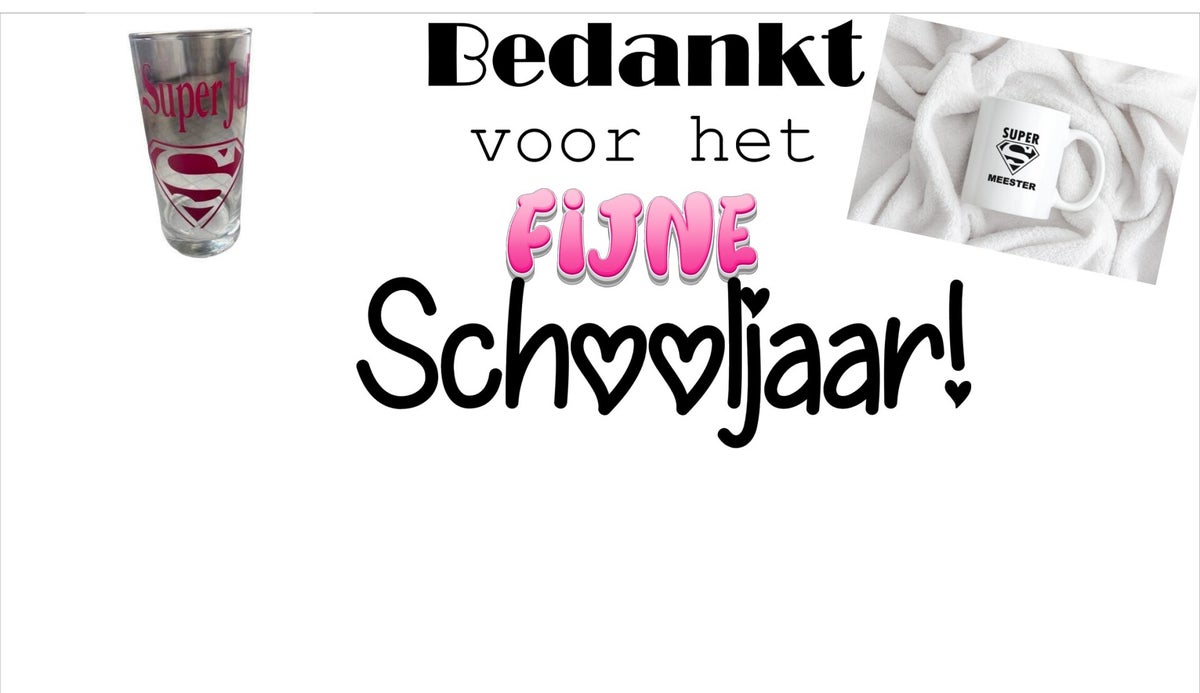 Juf en Meester / Winkel | Miranda's Creahoekje