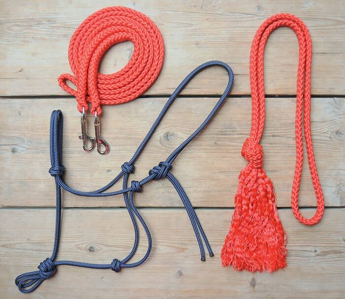BASIC Touwhalster + touwteugel + neckrope | Horse Beads