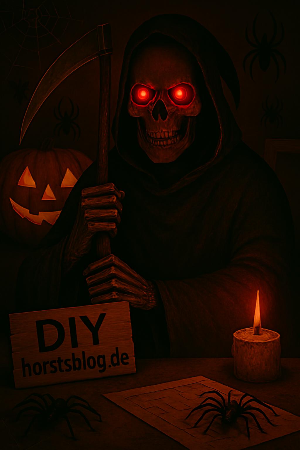 Mitmach‑DIY – Sensenmann / Halloween DIY – Mitmach‑Projekte zum ...