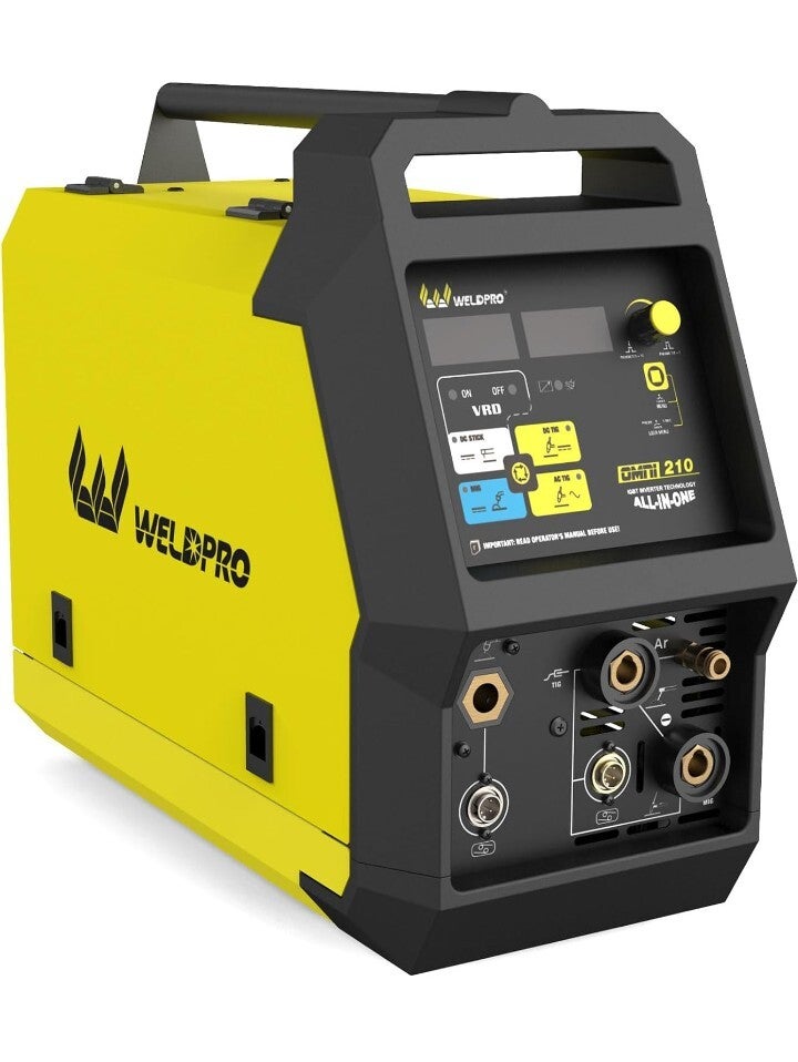 Product Review: Weldpro Omni 210 Dual Voltage Multi-Process Welder ...
