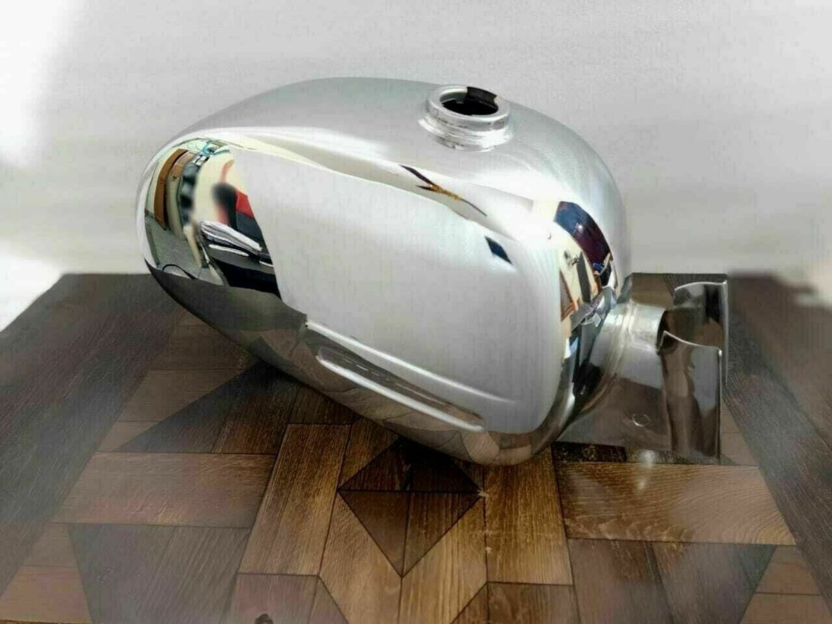 Zundapp Fuel Tank - Benzinetank - Druppeltank- Chrome NIEUW | GPParts