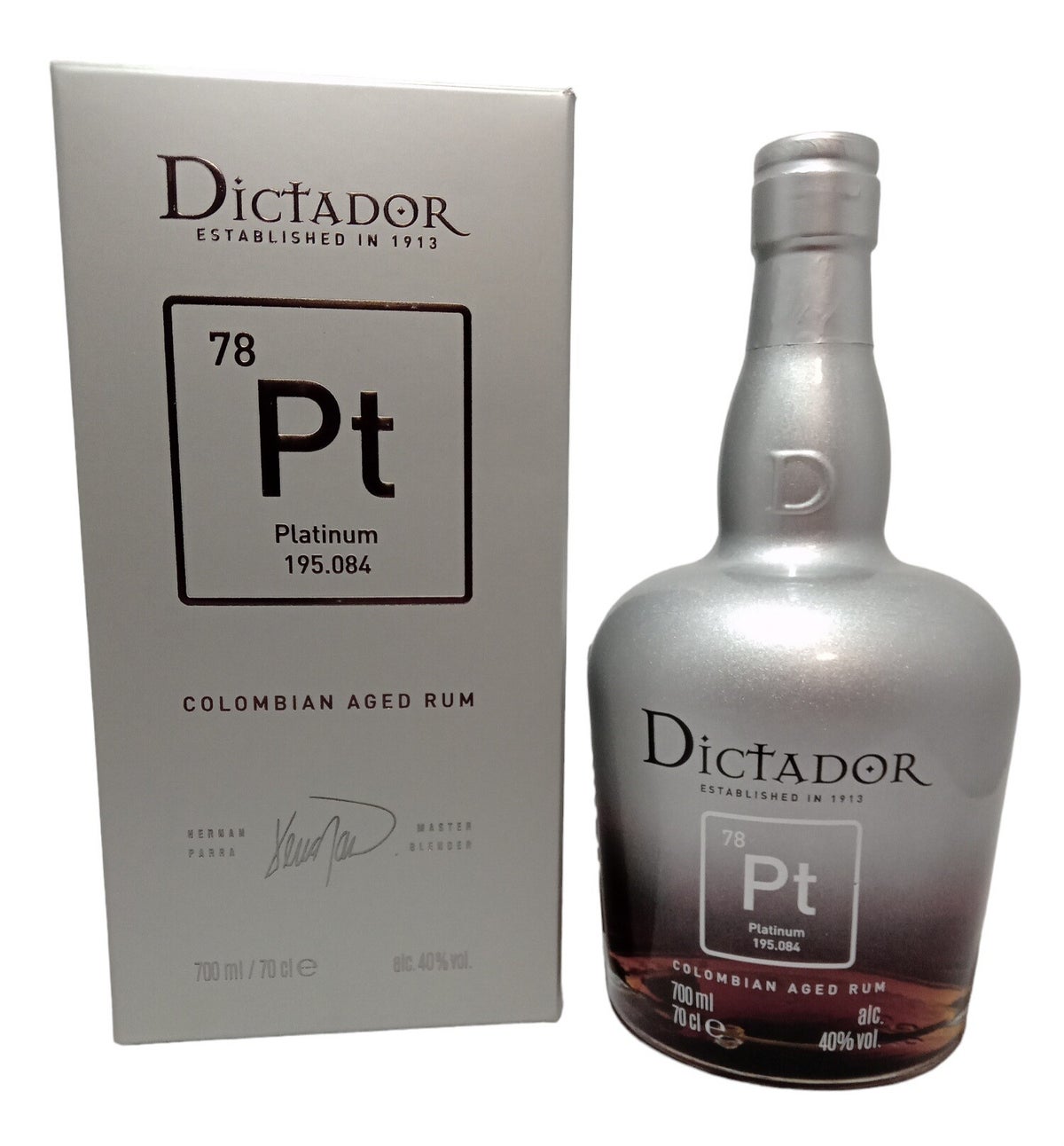 Dictador - Platinum Pt 78 - With Box 40% 70cl | Rhumlicious