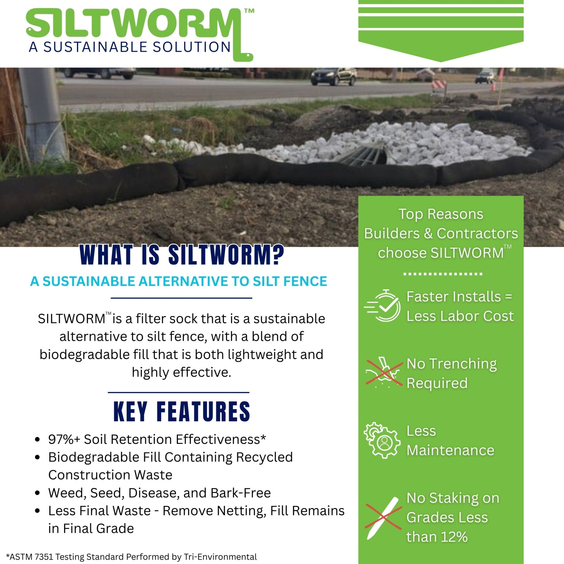 Filter Sock Products / Our Divisions | Erosion and Sediment Control ...