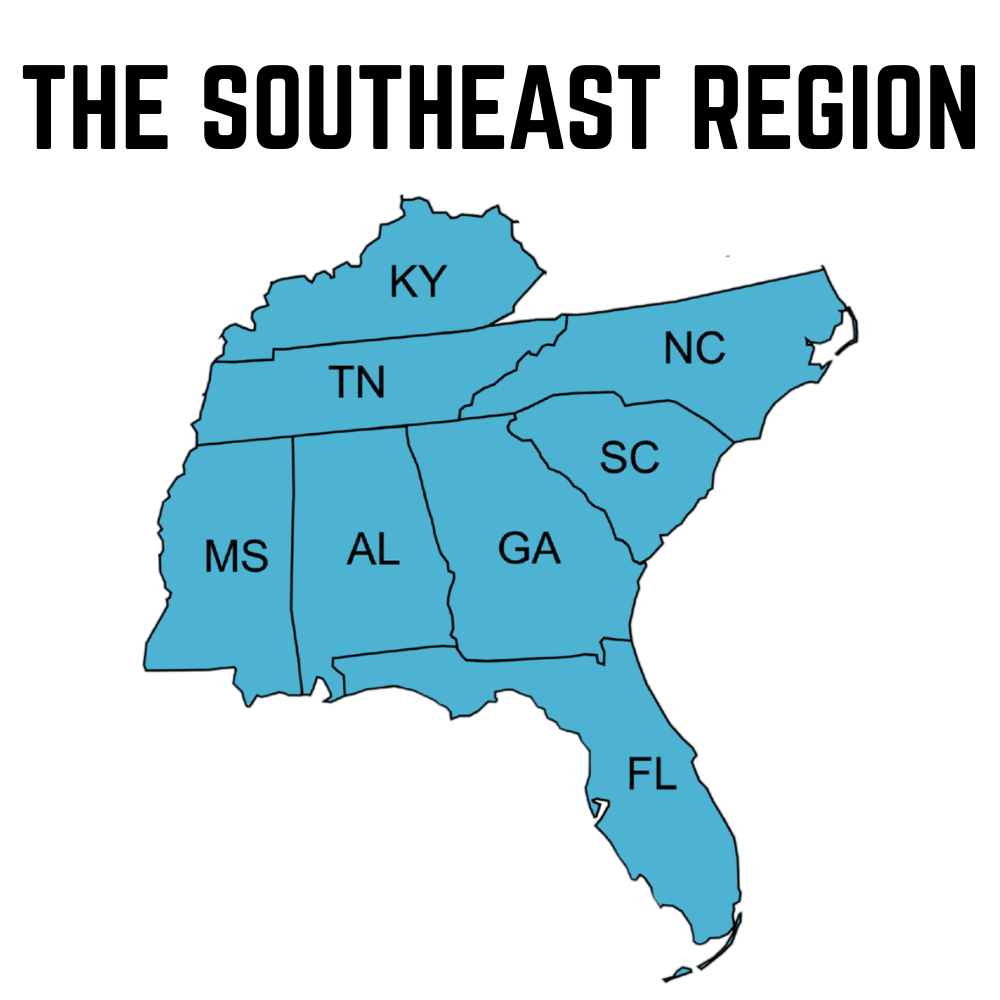 Southeast Region / Areas We Serve | Erosion and Sediment Control ...