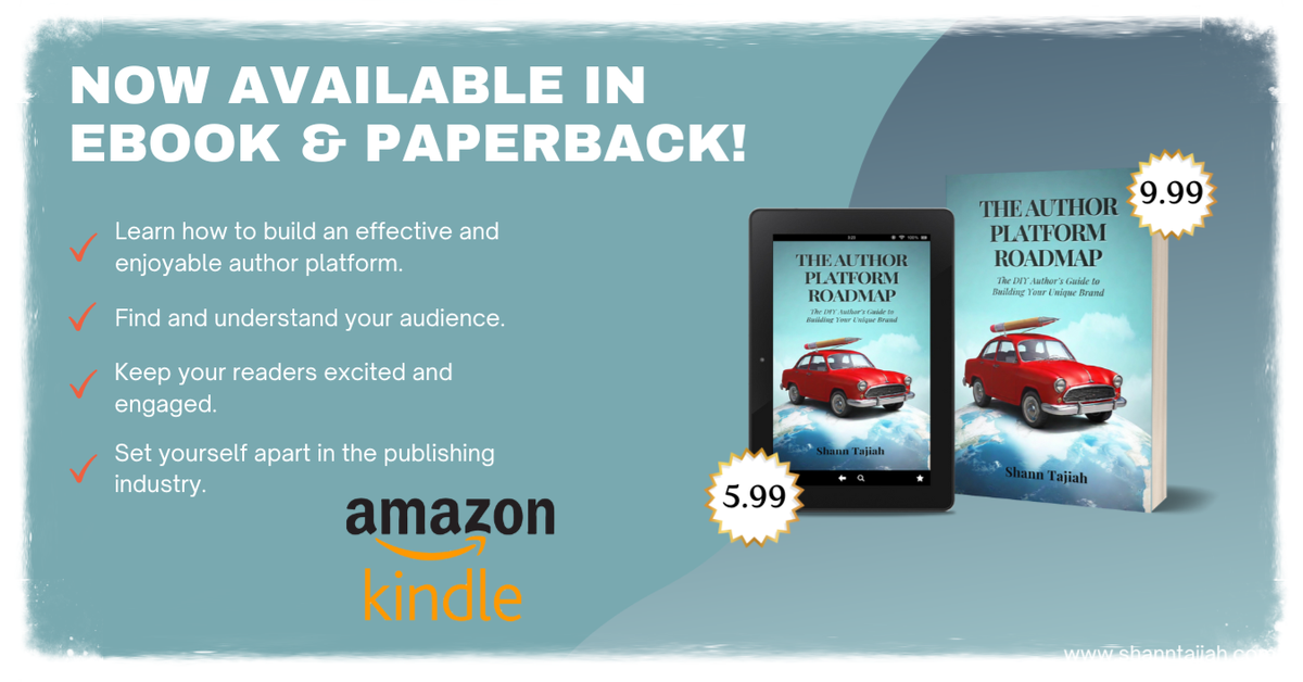 Author Platform Roadmap / Bookshelf | Shann Tajiah - Author and Coach