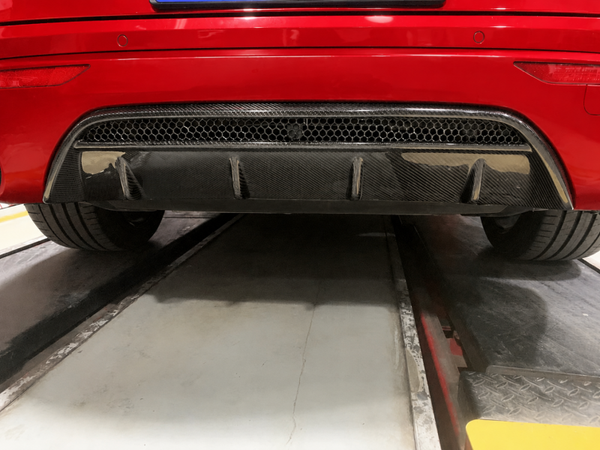 OEM Style Full Carbon Rear Diffuser for Alfa Romeo Stelvio 2.0 & 2.2 ...