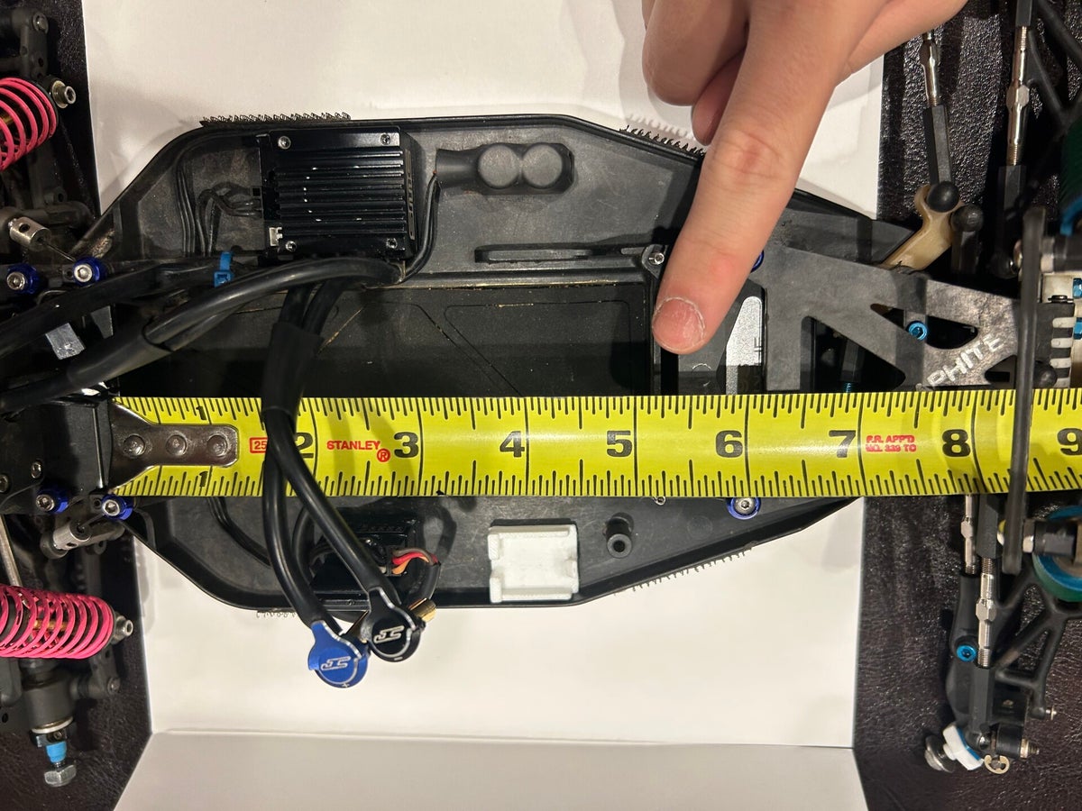 Team Losi XX & XXCr Adjustable & Reversible Lipo Battery Holder | Z3D