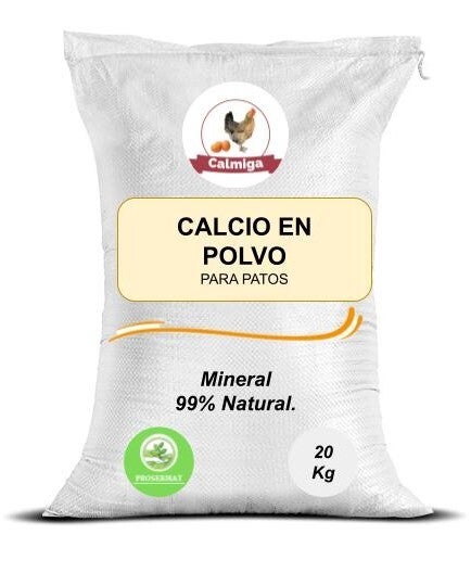 Calcio en Polvo para Patos | PROSERMAT TEHUACÁN