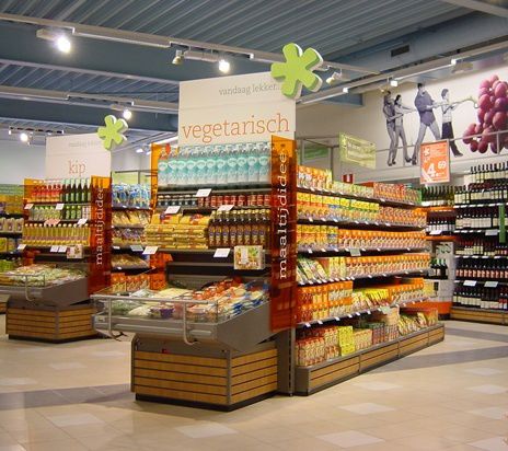 Kop-of einddisplay | Display winkel