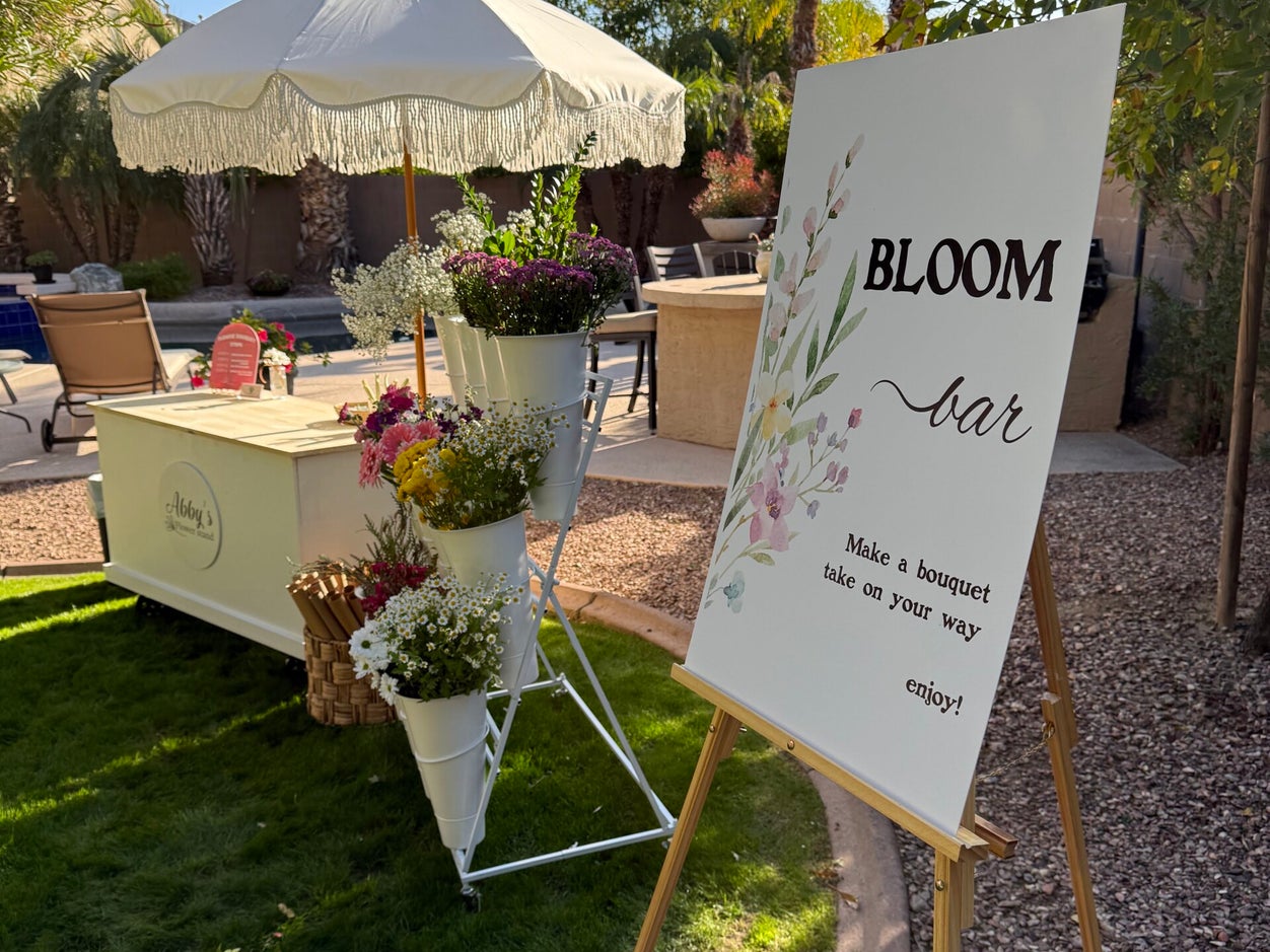 Our Flower Carts | Blooming In The Desert