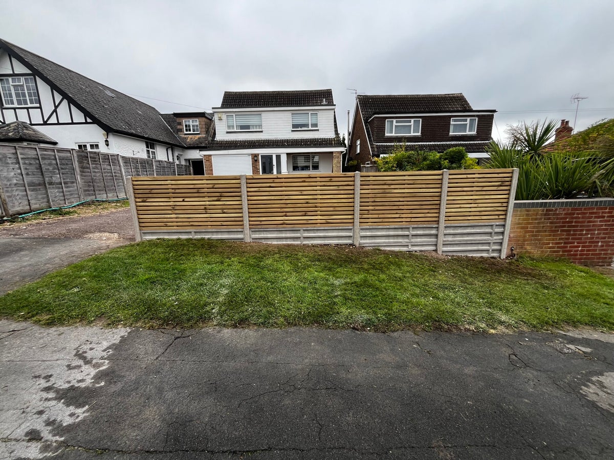 Concrete Slotted Posts & Gravel Boards | Brighton and Hove Fencing ...