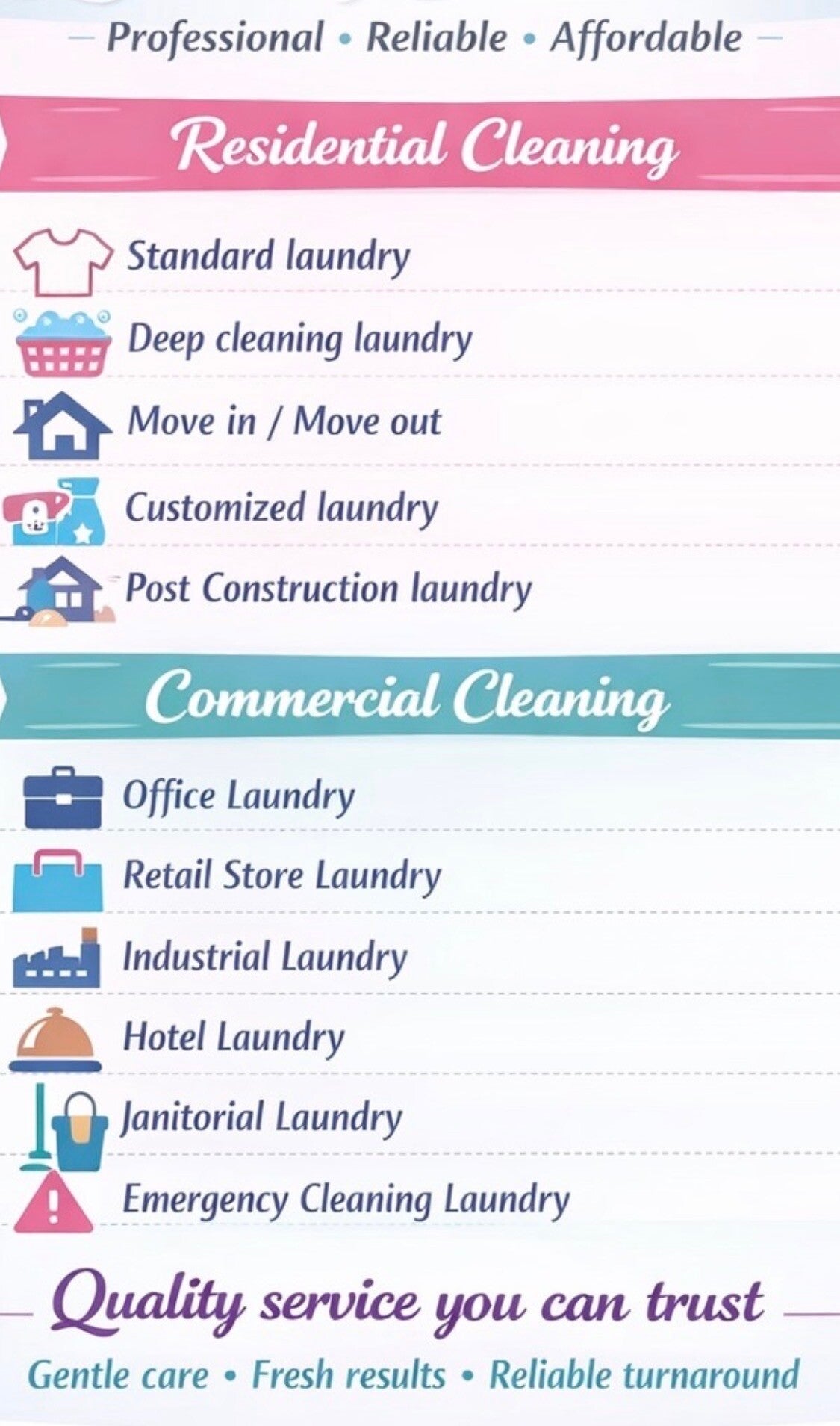 Gigi's Laundry Service