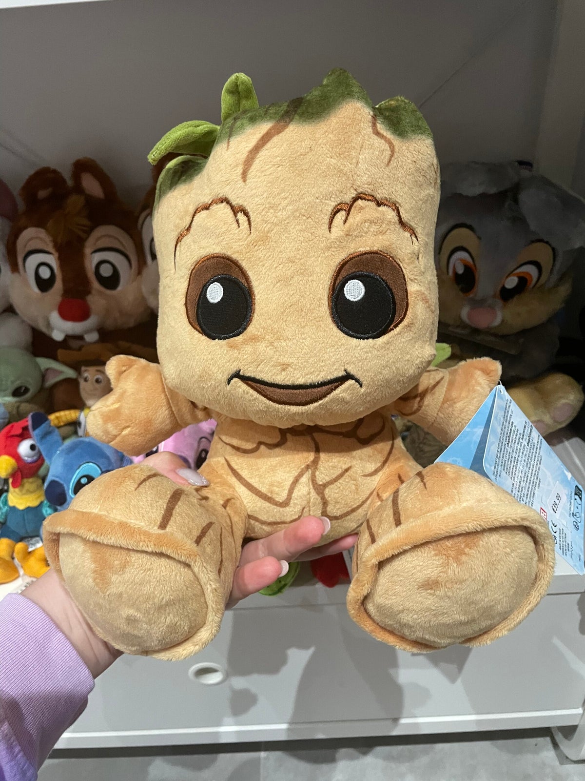 Knuffel Groot Bigfeet collectie guardians of the galaxy marvel | Fantasia