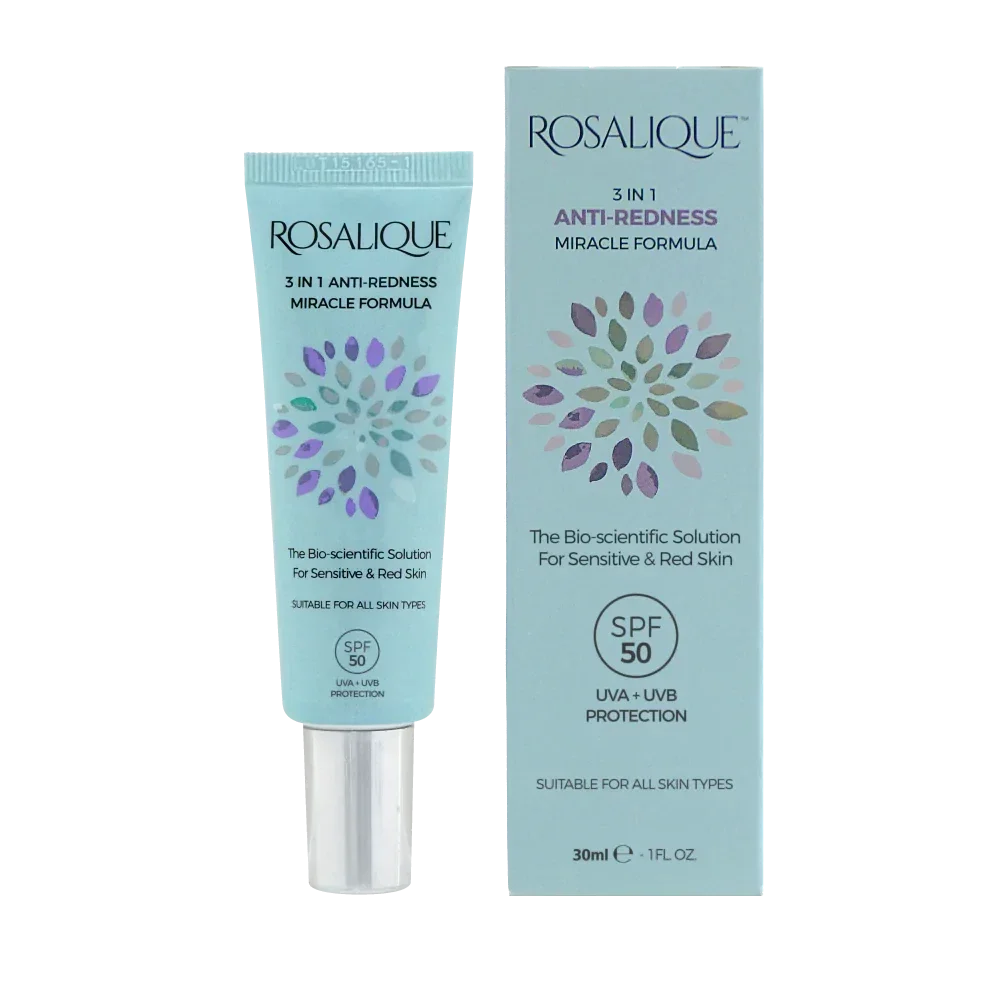 Rosalique 3 in 1 Anti-Redness Miracle Formula SPF50 / Webshop | True ...