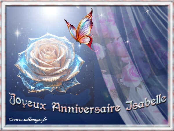 Isabelle-8 / Isabelle / Anniversaire-prénoms / Cartes virtuelles ...